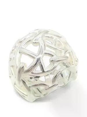 Hermès 2010s Chaine D'ancre Enchainée Cut-out Ring