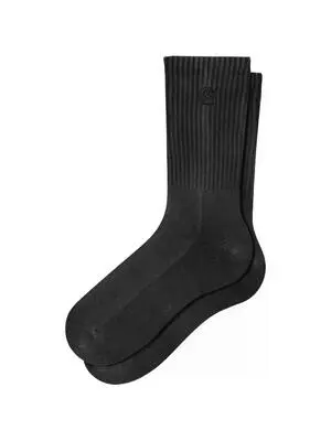 Carhartt Work In Progress Lambert Logo-embroidered Socks - Black