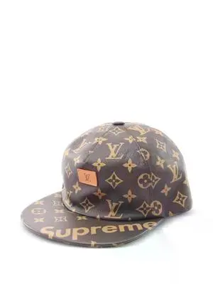 LOUIS VUITTON X Supreme 2017 Monogram 5-panel Cap - Brown
