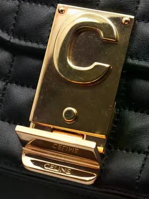 Celine 2010s Small C Shoulder Bag
