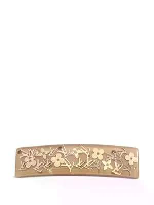 LOUIS VUITTON 2010s Gm Inclusion Hair Clip - Neutrals