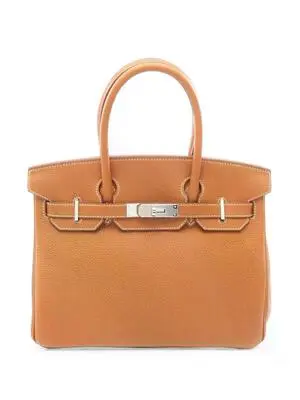 Hermès 2026 30 Birkin Tote Bag - Brown