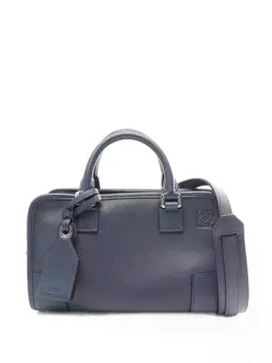 Loewe 2000s Amazona 23 Leather Tote Bag - Blue