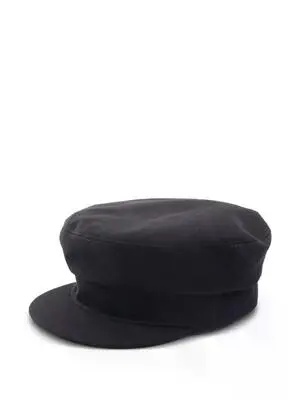 Hermès 2010s Julietta Seashell Casquette Hat - Black
