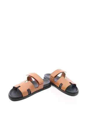 Hermès 2020s Cypress Touch-strap Sandals