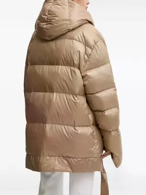 MMC STUDIO Jesso Quilted Hooded Jacket - Neutrals