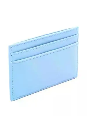 Celine Triomphe Logo Card Holder - Blue