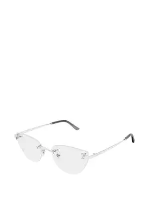 Cartier C De Cat-eye Glasses