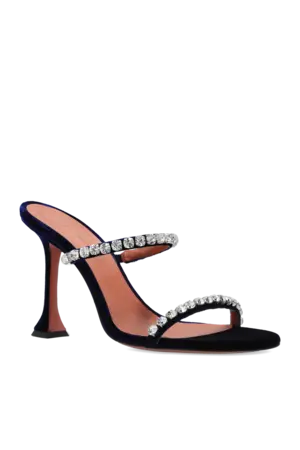 Amina Muaddi Heeled Mules ‘gigi