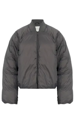 RETHINKIT STUDIOS Insulated Jacket With Logo - Grey