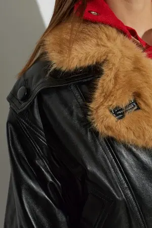 Isabel Marant Étoile Leather Jacket ‘valina