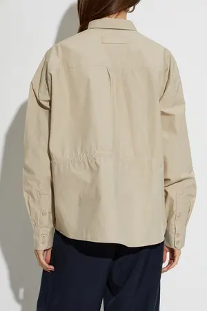 RETHINKIT STUDIOS Cotton Shirt With Adjustable Drawstring