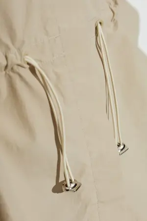 RETHINKIT STUDIOS Cotton Shirt With Adjustable Drawstring