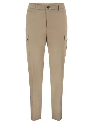 Peserico Cargo Bottoms For Men