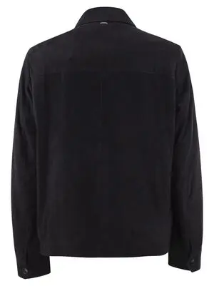 Herno Goatskin Suede Jacket
