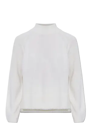 Bogner Wool Turtleneck Sweater ‘lena - Cream
