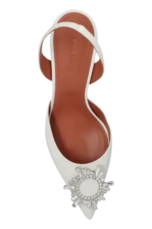 Amina Muaddi Begum High-heeled Slingback Pumps By