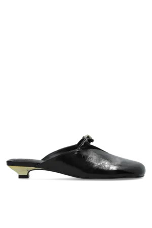 GANNI Heeled Mules - Black