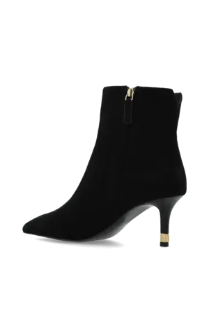 Furla Suede Heeled Ankle Boots ‘aria