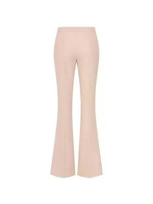 Elisabetta Franchi Belted Flared Trousers - Neutrals