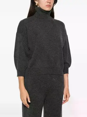 MLM Roll-neck Three-quarter-sleeve Sweater