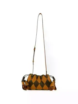 Zimmermann Small Cloud 91 Patchwork Leather Shoulder Bag - Brown