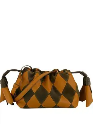 Zimmermann Small Cloud 91 Patchwork Leather Shoulder Bag - Brown