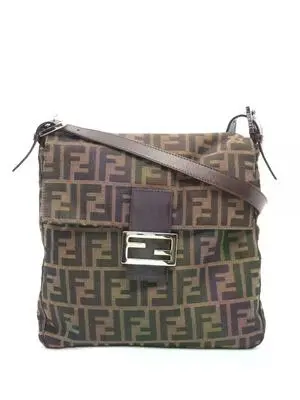 Fendi 2000s Zucca Shoulder Bag