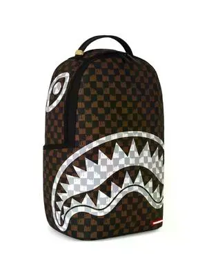 SPRAYGROUND Paris Fang Check-print Backpack - Brown