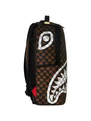 SPRAYGROUND Paris Fang Check-print Backpack - Brown