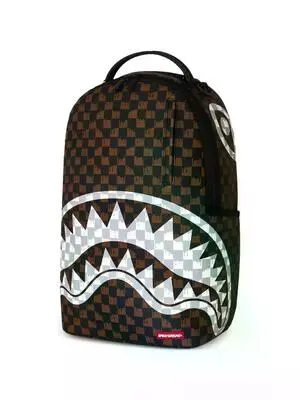 SPRAYGROUND Paris Fang Check-print Backpack - Brown