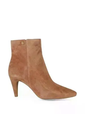 Michael Kors Daniela Suede Ankle Boots - Neutrals