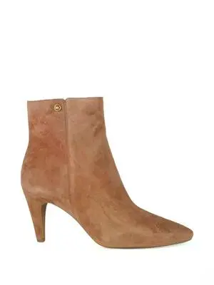 Michael Kors Daniela Suede Ankle Boots - Neutrals