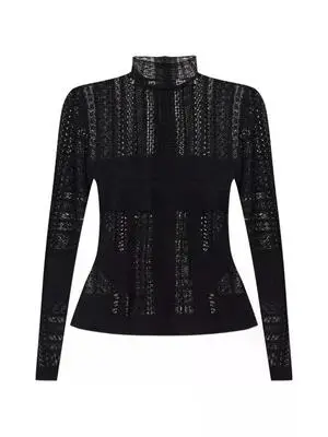 Alexander Mcqueen Mock Neck Tops