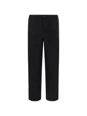 Extreme Cashmere Giorgio Straight-leg Trousers - Black
