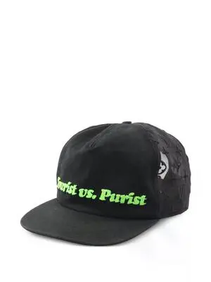 LOUIS VUITTON 2021 Message Mesh-panel Baseball Cap - Black