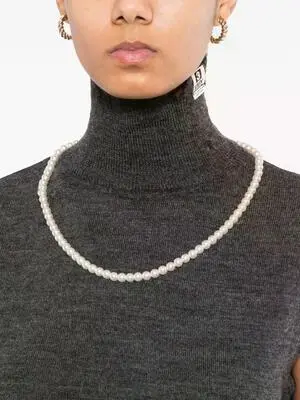 Mihara Yasuhiro Distressed Roll-neck Top