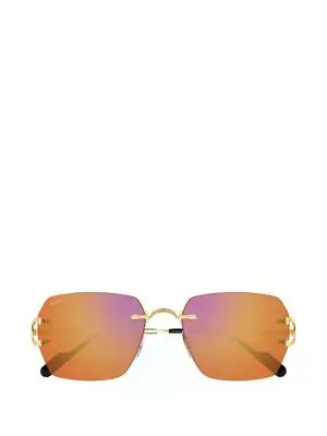 Cartier Rimless Sunglasses - Gold