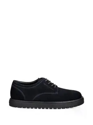 Armani Exchange Lace-up Oxford Shoes - Blue