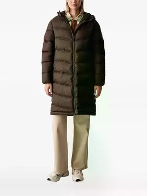 NAPAPIJRI Ega Hooded Oversized Coat - Brown