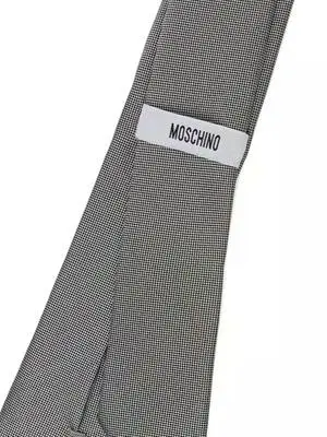 Moschino Teddy Bear Houndstooth-pattern Tie
