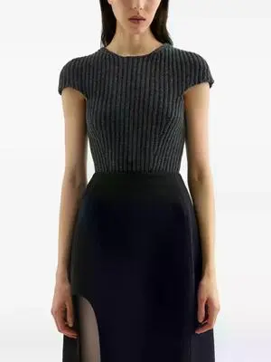 JIL SANDER Wool-knit Top