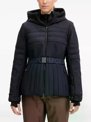 SPORTALM Belted Quilted Ski Jacket - Black