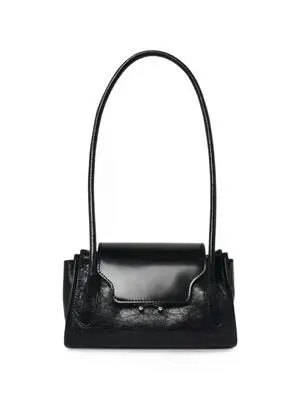 Marni Leather Trunkette Bag - Black