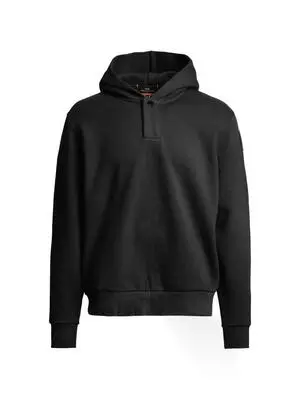 PARAJUMPERS Aidone Logo-patch Hoodie - Black