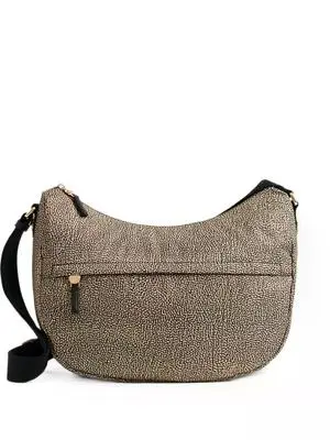 Borbonese B-club Luna Partridge-print Shoulder Bag