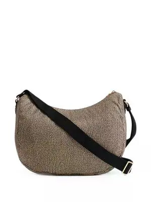 Borbonese B-club Luna Partridge-print Shoulder Bag