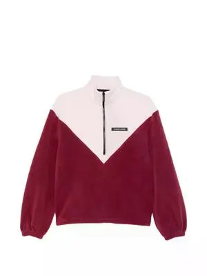 Canada Goose Colour-block Fleece Sweatshirt - Red