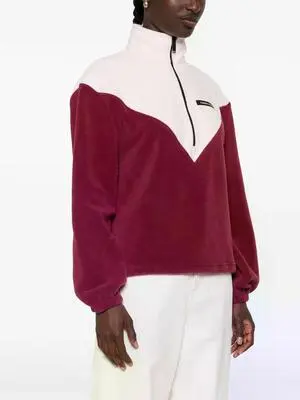 Canada Goose Colour-block Fleece Sweatshirt - Red