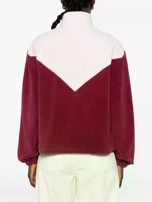 Canada Goose Colour-block Fleece Sweatshirt - Red